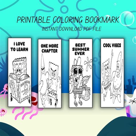 Spongebob Squarepant Activity Sheet Printable For School Fun Activity