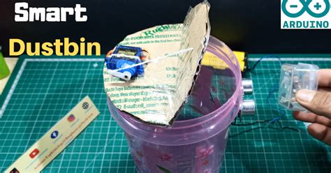 Make Smart Dustbin With Arduino