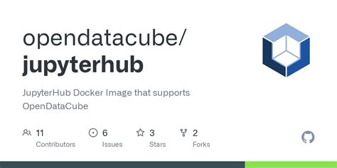 GitHub Opendatacube Jupyterhub JupyterHub Docker Image That Supports OpenDataCube