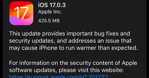 Apple Releases IOS 17 0 3 To Fix IPhone 15 Overheating Issues HardwareZone Com Sg