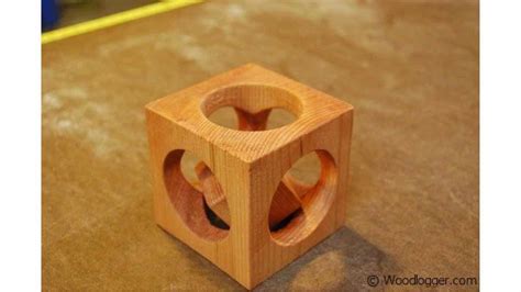 Cube In A Cube Puzzle Free Woodworking Plan Com