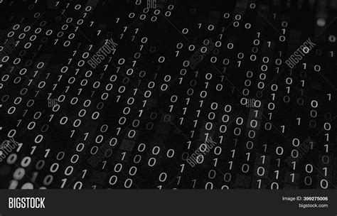 Binary Background Black