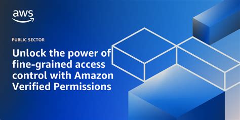 amazon verified permissions aws public sector blog
