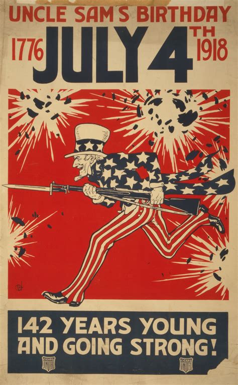 Fourth Of July Vintage Poster Fourth Of July Pinterest Vintage