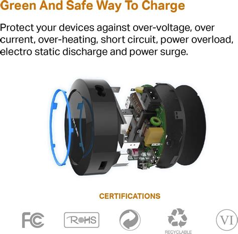Tp Link 40w 5 Port Usb Charger With Smart Charging Technology Circular