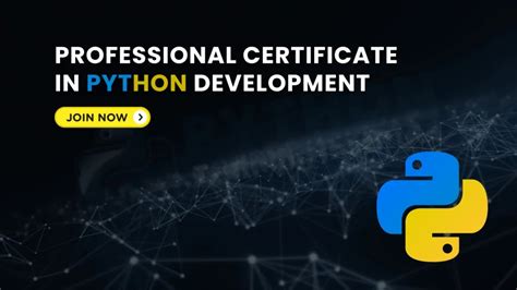 Professional Certificate In Python Development Pune Python