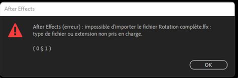 Problème Dexportation De Bridge Dans After Effect Adobe Community