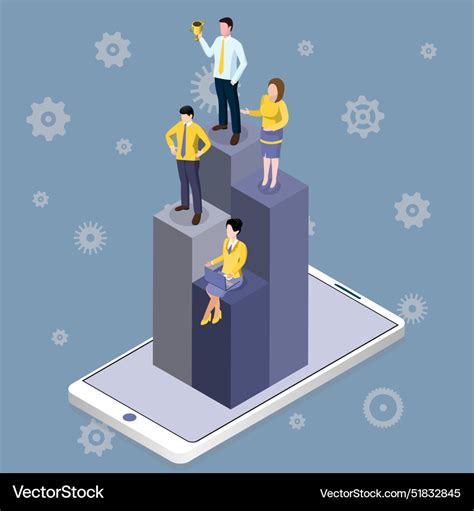 Remote Work Disadvantages Isolated Cartoon Concept