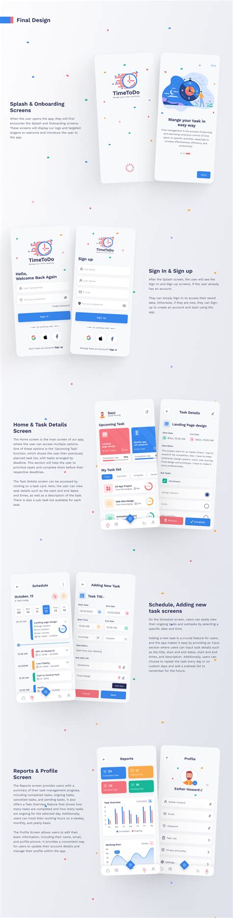 Task Management App Case Study Behance