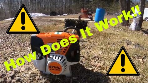 Stihl Power Broom Attachment At Becky Craig Blog