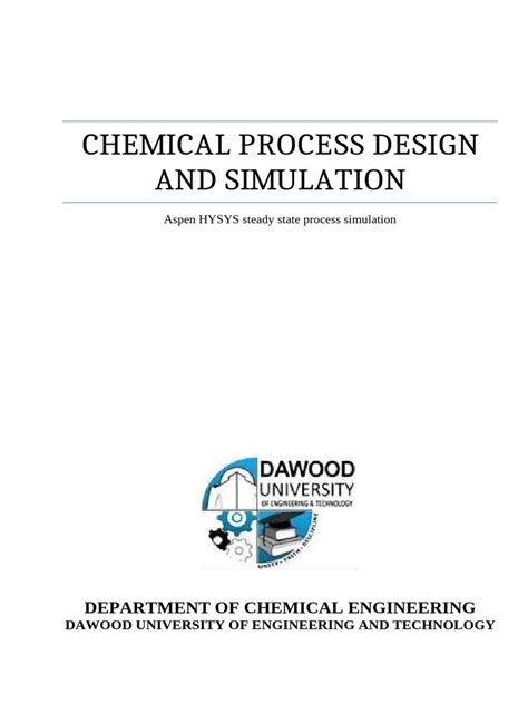 Aspen Hysys Steady State Simulation Cpds Manual Pdf Simulation Information