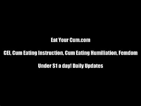Eat Your Cum After I Tease It Out Of You Cei Xvideos Com