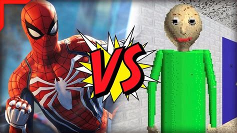 Spidey Vs Baldi Na Steroidech 😱😂 Marvels Spider Man 1 Youtube