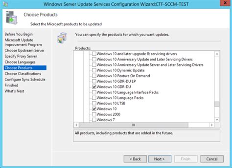 Wsus Difference Between Windows 10 And Windows 10 Gdr Du Products