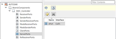 Configure Autosar Elements And Properties