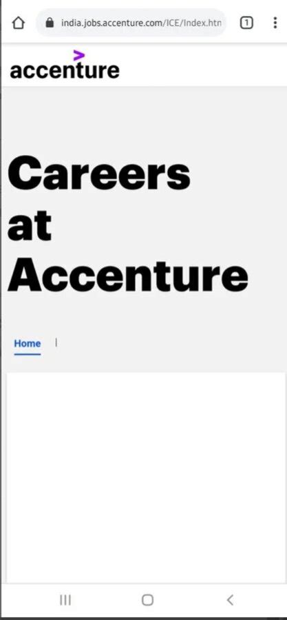 Accenture India — Unable To See Candidature Status And Waiting For Offer Letter