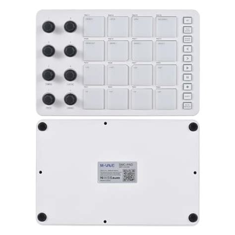 Midi Controller Strike Pad Midi Drum Pad Drum Machine Rgb Backlight Midi Keyboard Bt Connection