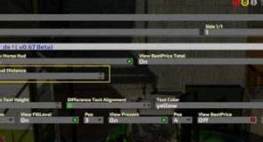 LS VehicleFruit Hud V Beta Farming Simulator Mod LS Mod FS Mod