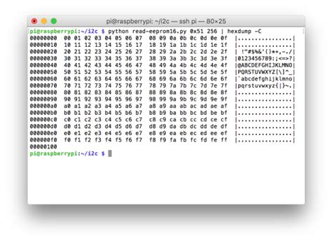 I2c Interfacing On The Bus Pirate And Raspberry Pi To Serial Eeproms For A Hat By R X Seger