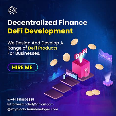 Decentralized Finance Defi Development Myblockchain Developer Medium
