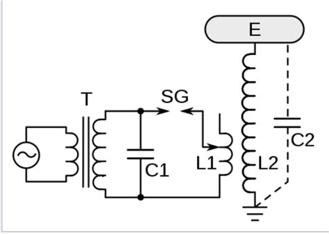 Tesla Coil Circuit Diagram