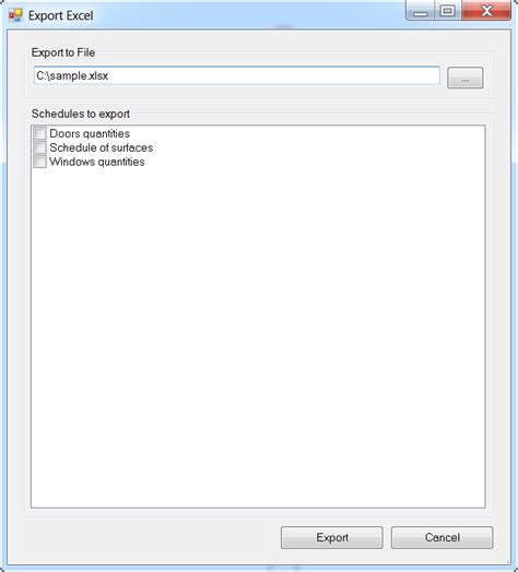 Revit Add Ons Export Schedules Add In Export To Excel
