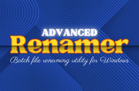 advanced renamer 3 95 faster more accurate file renaming neowin