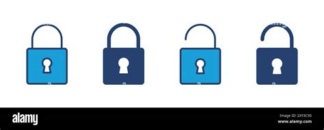 Lock Icon Vector Padlock Icon Vector Encryption Icon Security Symbol