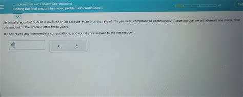solved exponential and logarithmic functions 1 5 fat finding the final