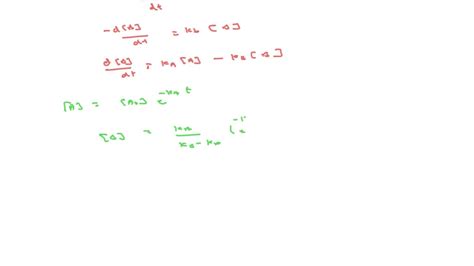 ⏩solved For The Sequential Reaction A K1→ B Kb→ C The Rate… Numerade