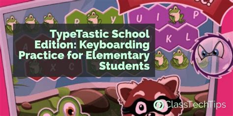 Typetastic School Edition Keyboarding Practice For Elementary Students