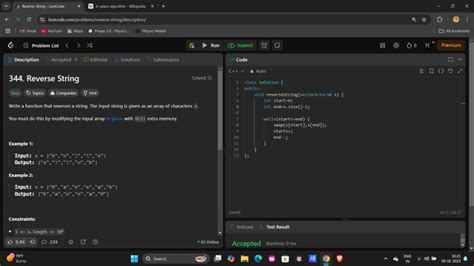 C Leetcode String 90dayscodingchallenge Day10completed Hariom Awasthi