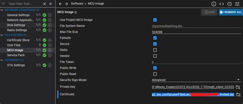 Launchxl Cc3235sf Getting Slerrorfsinvalidtokensecurityalert When Ota Using Mqtt Example