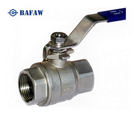 2 Piece Steel Ball Valve 2pc Threaded Ball Valve Manufacturer Bafaw