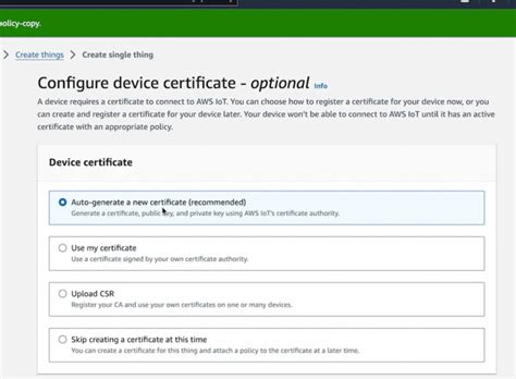 how to connect raspberry pi pico w to aws iot core