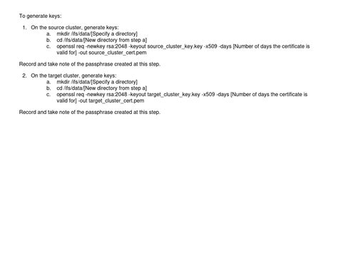 Generate Keys Dell Powerscale Synciq Architecture Configuration And Considerations Dell