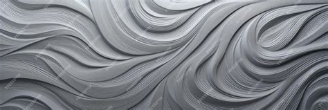 Premium Photo Ashy Color Wavy Texture Background