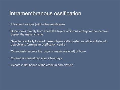Development Of Bonepptx And Embryology To Pptx Death Injury Or