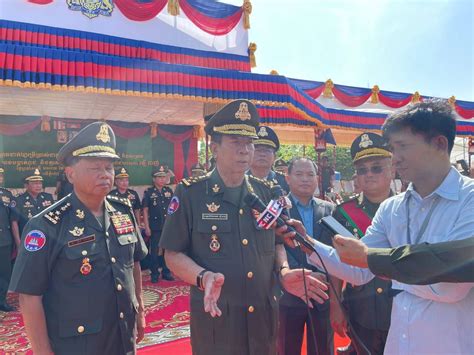 ប្រមុខការពារជាតិប្រកាសថា កងទ័ពកម្ពុជា ចិននឹងធ្វើសមយុទ្ធនាគមាសរួមគ្នាថ្ងៃទី២០ខែមីនាខាងមុខនេះ