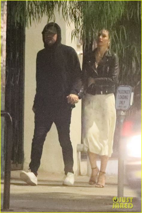 Leonardo DiCaprio Camila Morrone Hold Hands On Date Night Photo Camila Morrone