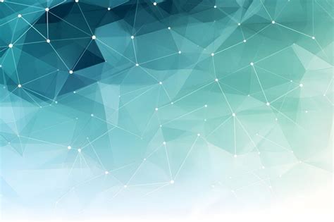 Premium Photo Abstract Low Poly Blue Bright Technology Vector Background Polygon Network