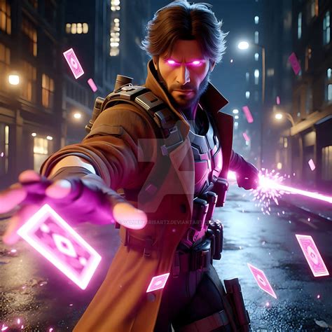 X Men Gambit By Gallerybrisart2 On Deviantart