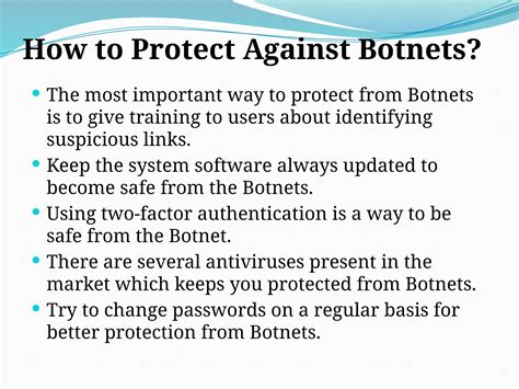 Unit Cyber Security Botnets Documents Pptx