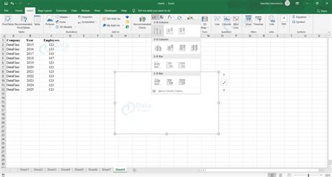 How To Create Charts In Excel DataFlair