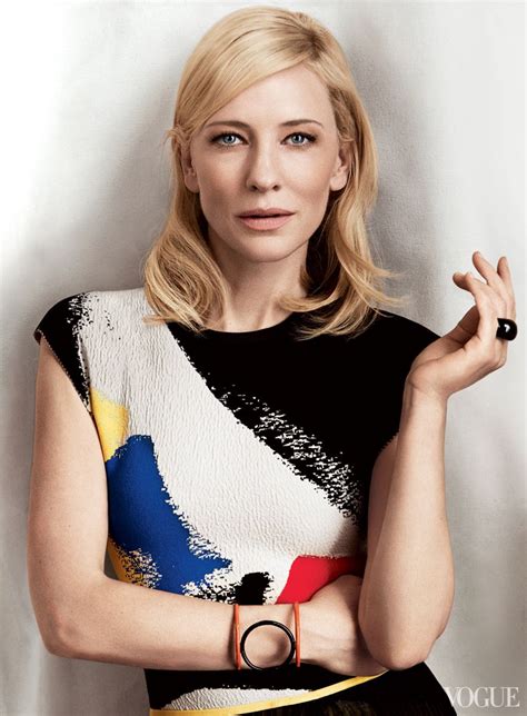 Beauty Moment Cate Blanchett On Glowing Skin Tom Ford Red Lipstick