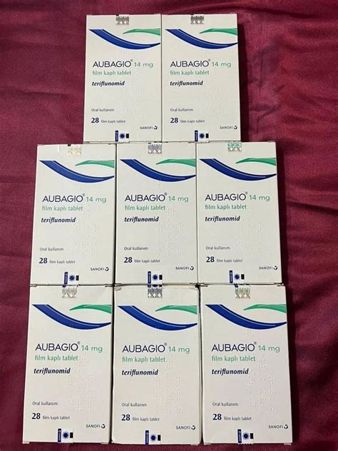 Aubagio 14 Mg 28 Tablets At Rs 11800box Teriflunomide Tablet In