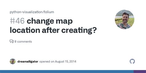 Change Map Location After Creating Issue Python Visualization Folium GitHub
