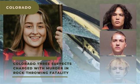 Colorado Three Suspects Charged with Murder in Rock-Throwing Fatality - Southwest Journal
