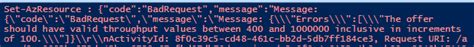 Increasing Or Decreasing Scale For Azure Cosmos Db