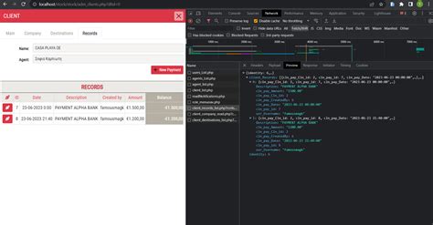 data from 2 or 3 database tables listed in one layout need help